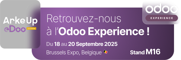 ArkeUp eDoo, intégrateur Odoo ERP CRM en France I Partenaire Gold Odoo