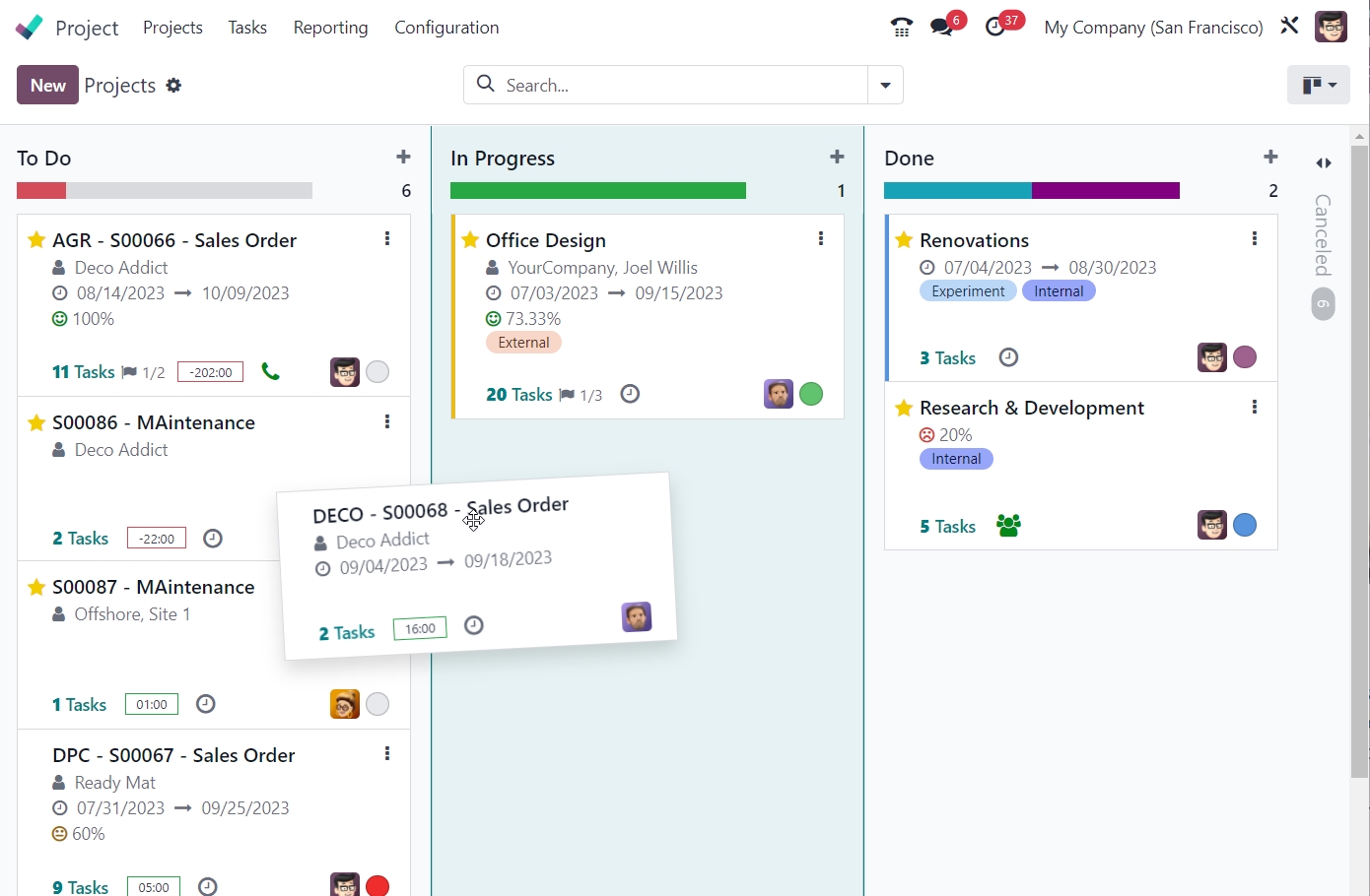 Odoo Projet : profitez d'une gestion de projet tout-en-un I eDoo
